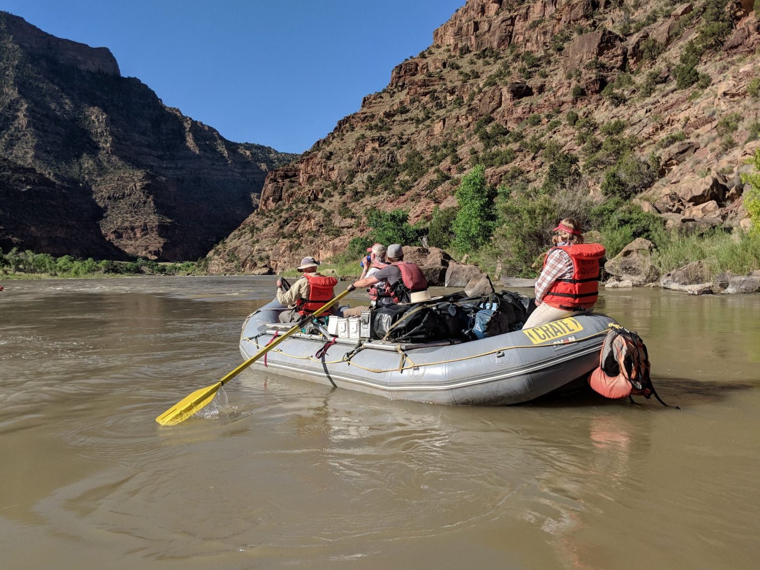 1 Day Colorado River Rafting - Moab Utah - CRATE