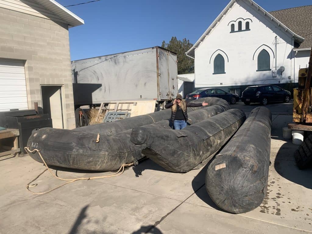 Inflatable Side Tubes and Rubber Pontoons For Sale